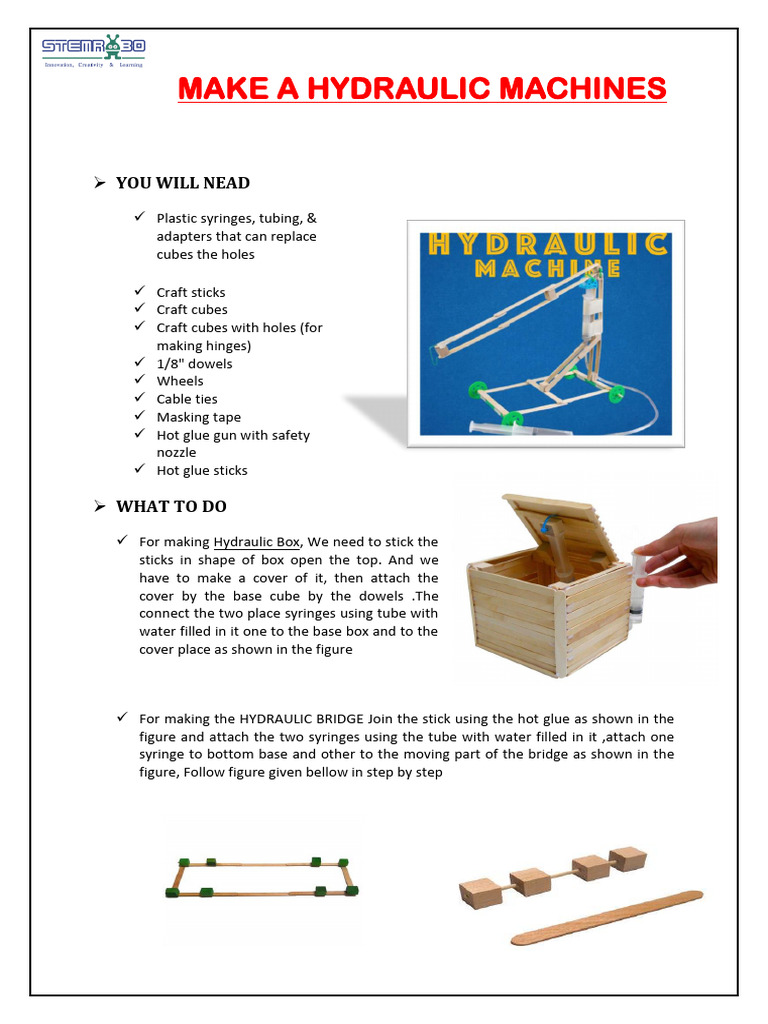 Easy Hydraulic Machines | PDF