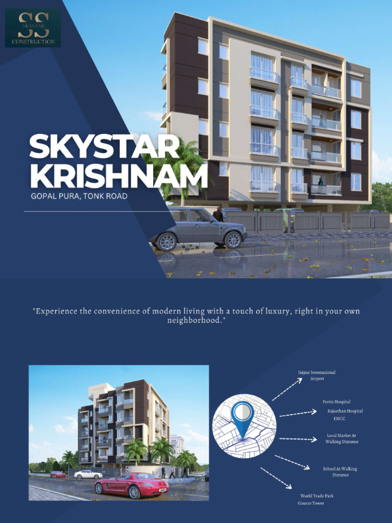 Skystar Krishnam Gopalpura, Tonk Road, Jaipur | PDF