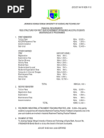 KU Fee Structure - v2 | PDF | Fee | Payments