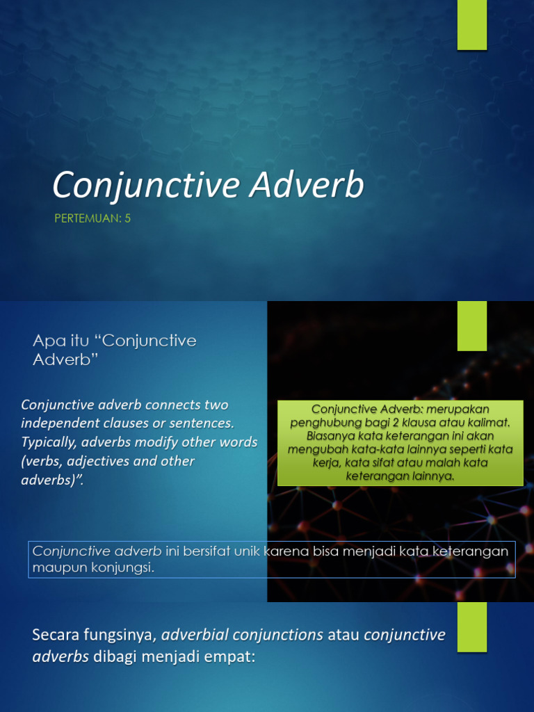 Conjunctive Adverb | PDF