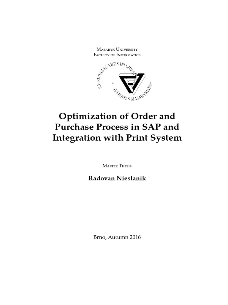 Thesis | PDF | Business | Technology & Engineering