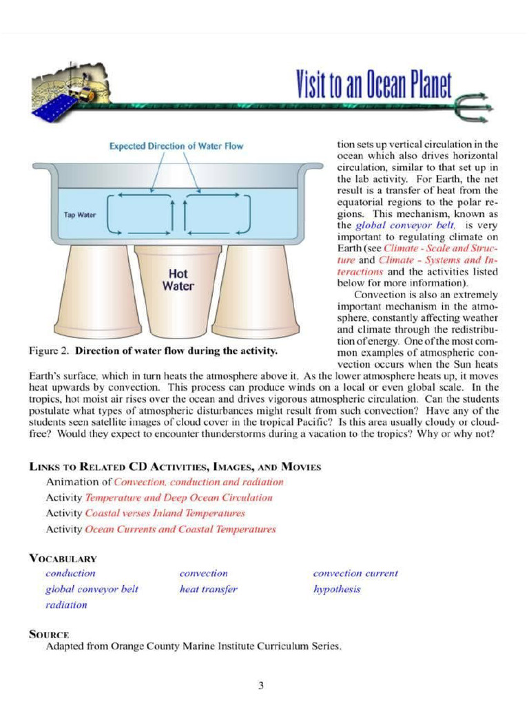 Convection Current Activity | PDF
