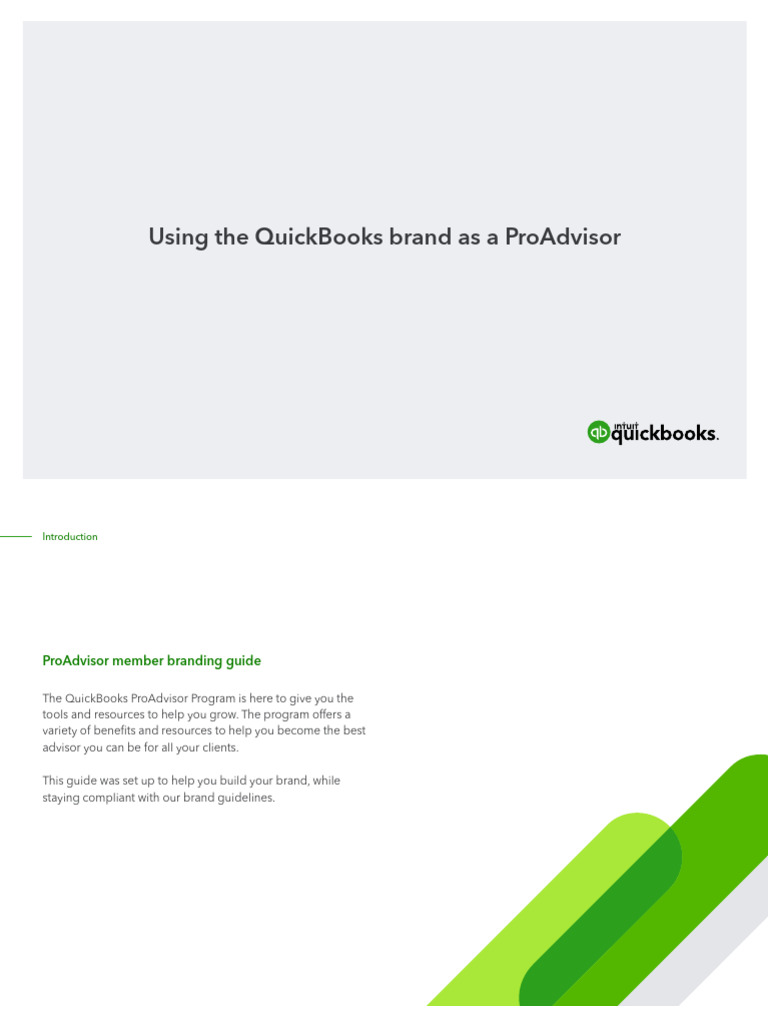 Get Started | PDF | Quick Books | Brand