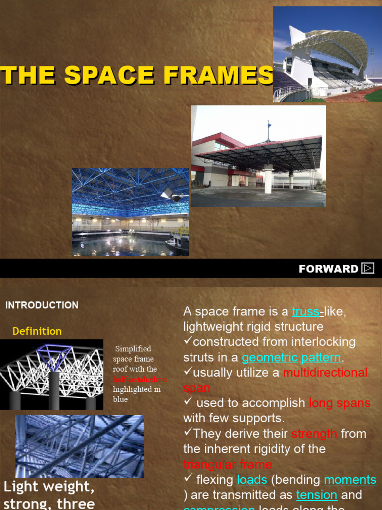 Space Frames | PDF | Truss | Mechanical Engineering