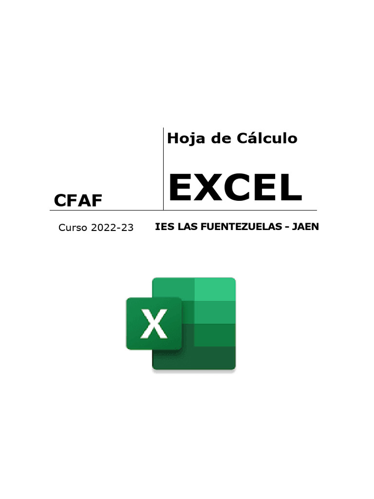 Actividades Excel | PDF | Hoja de cálculo | Microsoft Excel