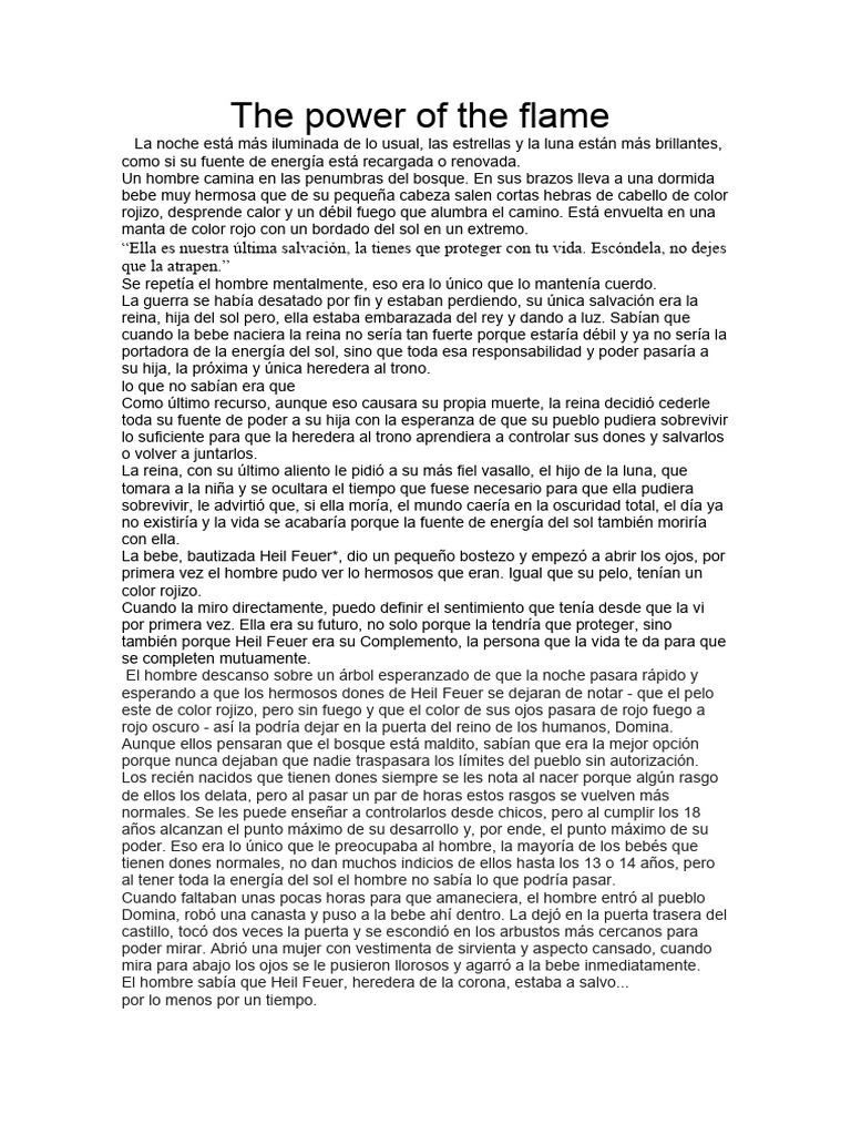 The Power of The Flame | PDF | Dom | Verdad