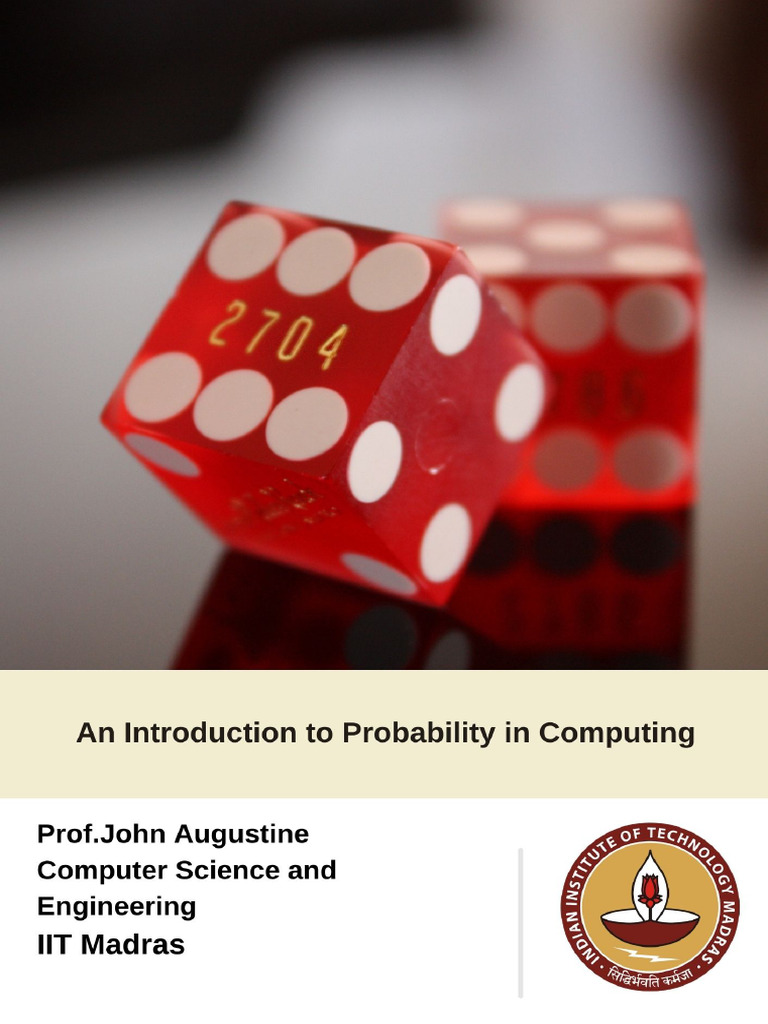 Introduction To Probability in Computing | PDF | Expected Value ... Introduction To Probability in Computing | PDF | Expected Value ...