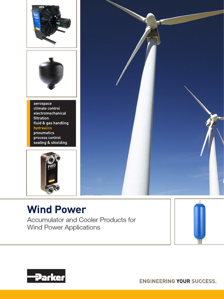 Accumulators and Coolers For Wind Power | PDF | Wind Power | Wind Turbine