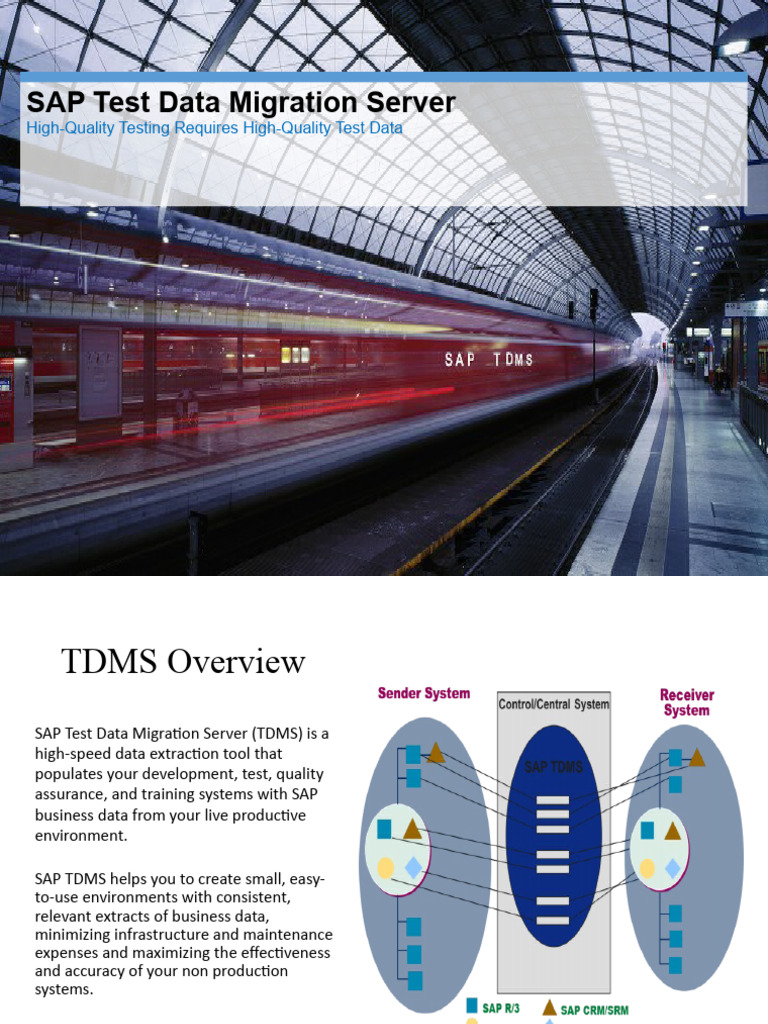 TDMS | PDF | Enterprise Resource Planning | Data Management