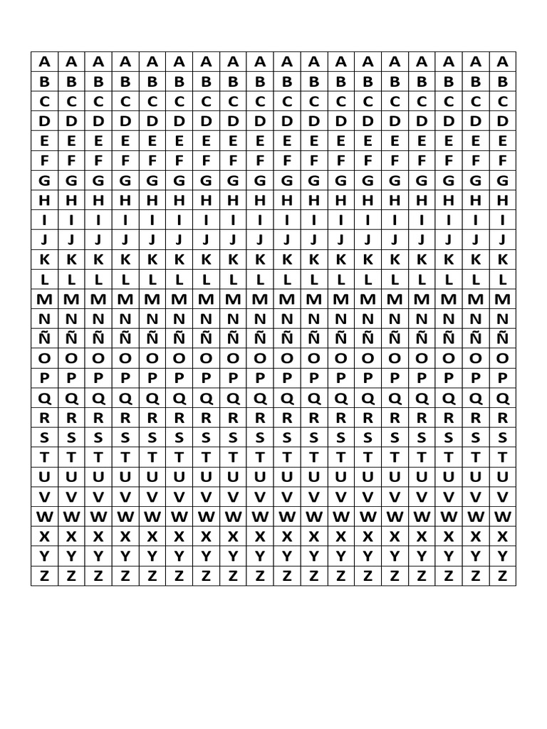 Letras Teclado | PDF