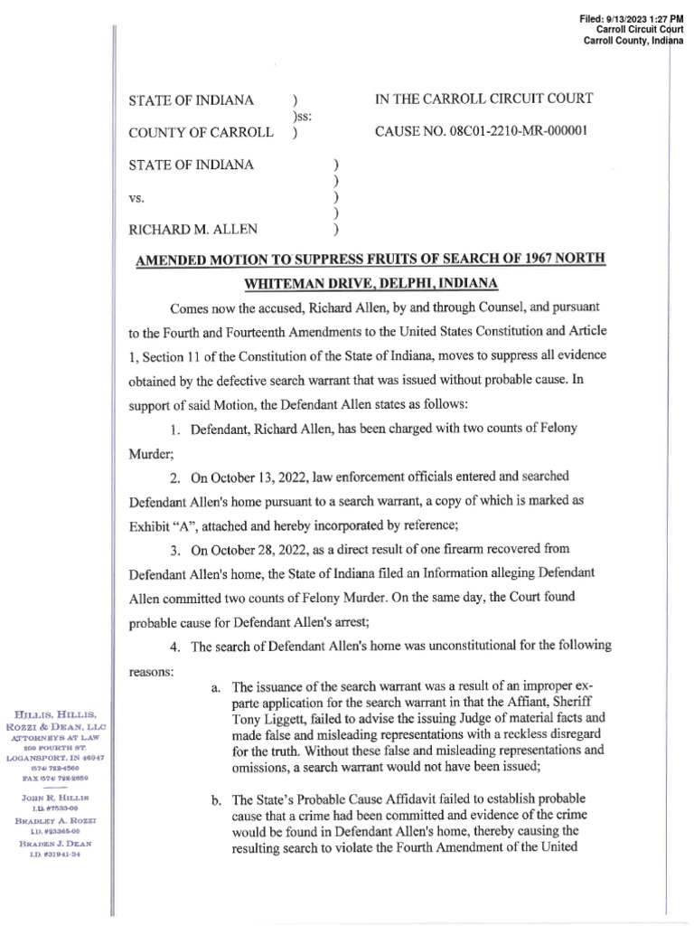 Suppress | PDF | Search Warrant | Probable Cause