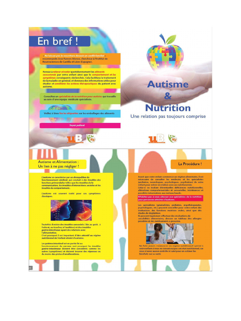 Autisme Et Nutrition | PDF