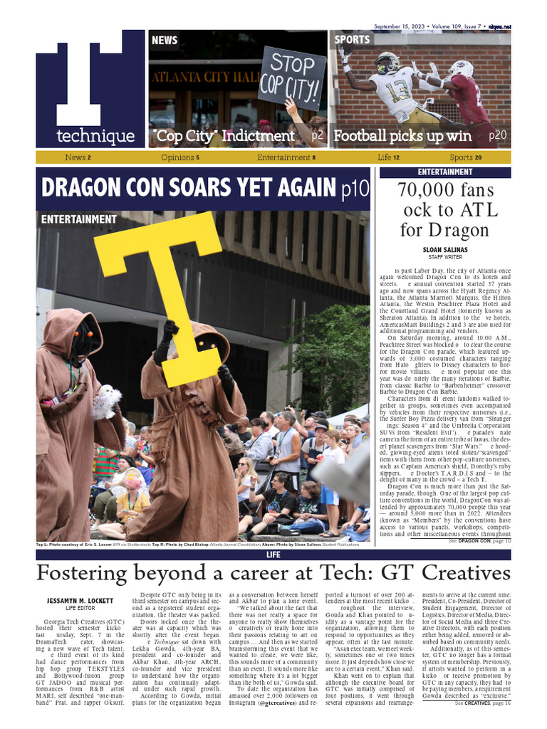 Georgia Tech Creatives Kickoff Event | PDF