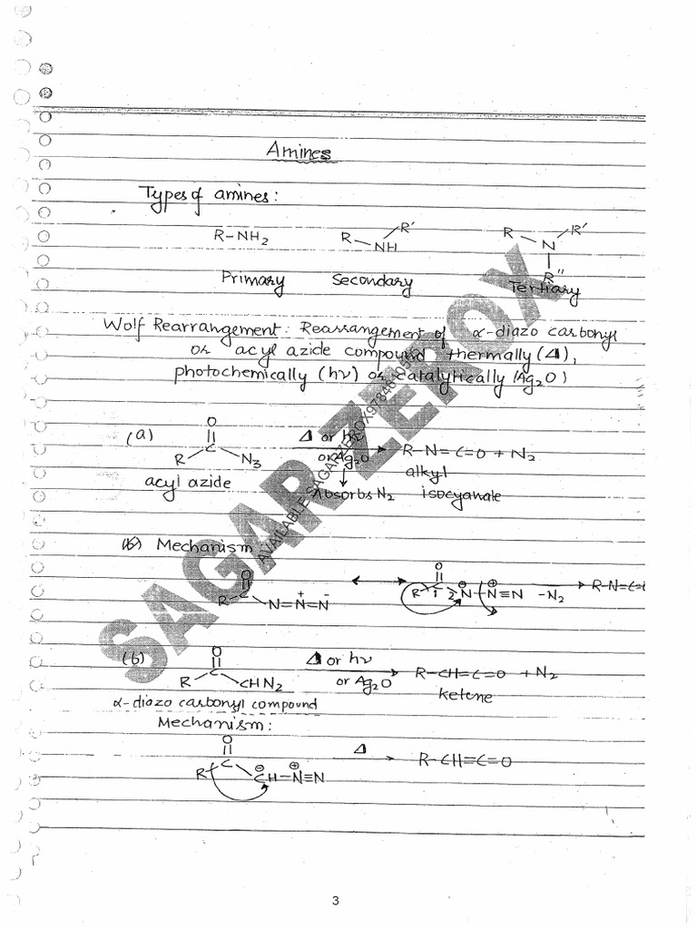 SKM Sir Ogranic Chemistry Notes Part-5 | PDF