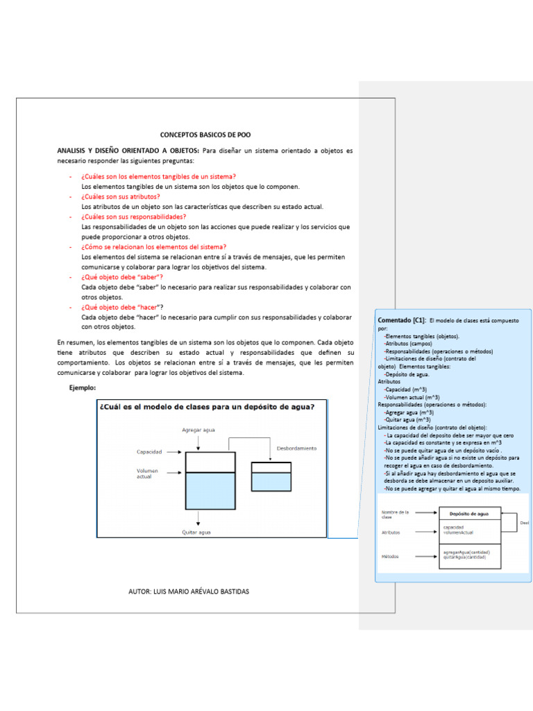 Conceptos Basicos de Poo | PDF | Objeto (informática) | Programación ... Conceptos Basicos de Poo | PDF | Objeto (informática) | Programación ...