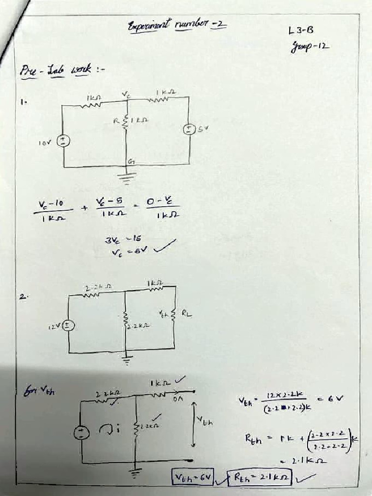 EE102 Lab Reports (Expts 2-6) | PDF EE102 Lab Reports (Expts 2-6) | PDF