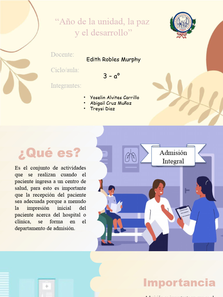 Admision Integral - Documentacion | PDF