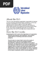 ILO Organizational Chart Overview | PDF | International Labour ...