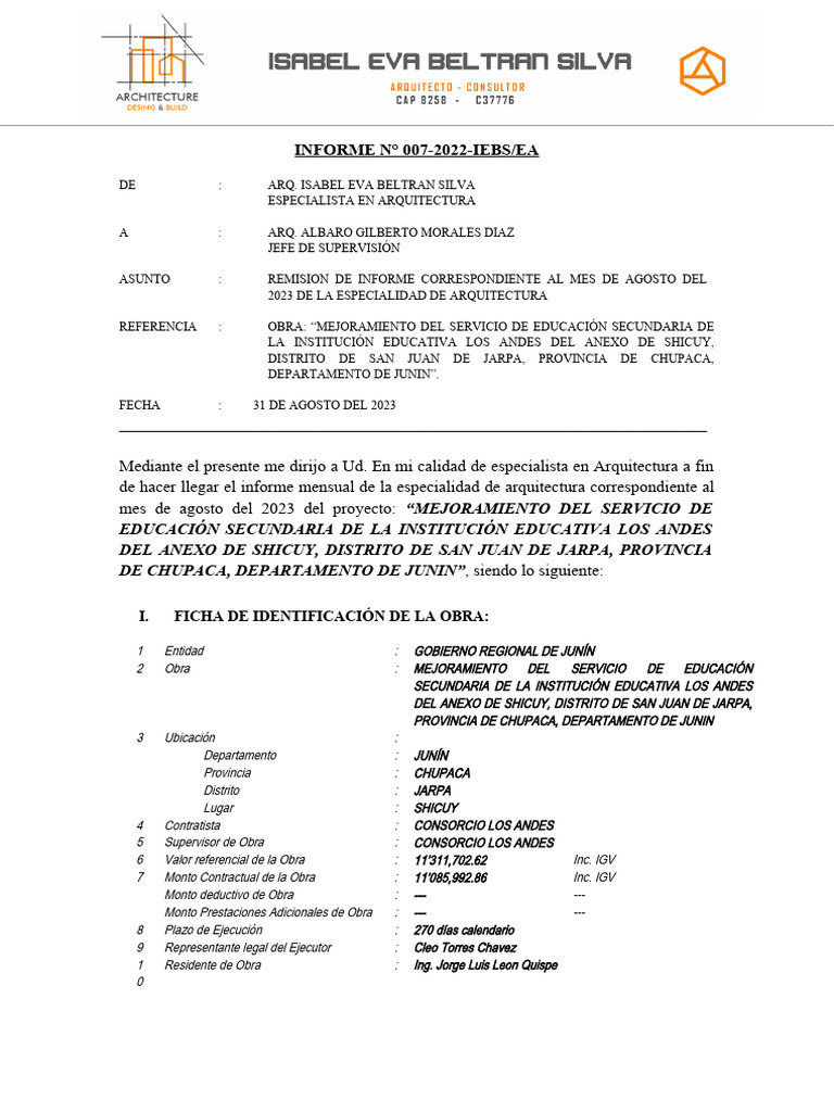 Informe 7 2023 | PDF