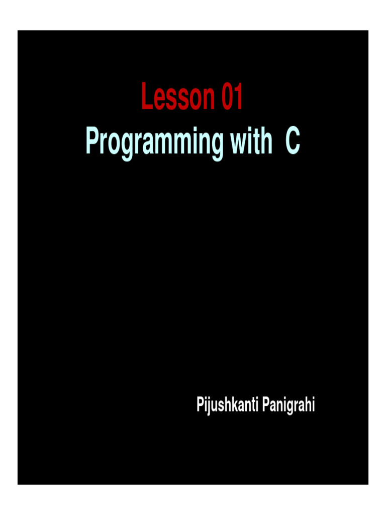 C Lang | PDF | Data Type | C (Programming Language)