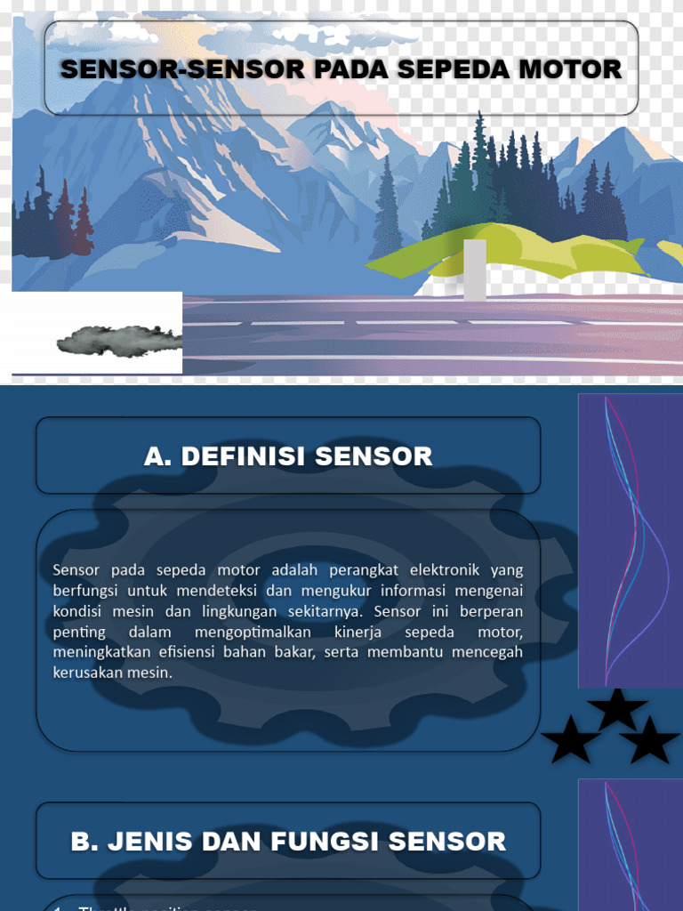 Kel1-Ppt Kesm-Sensor Sepeda Motor | PDF