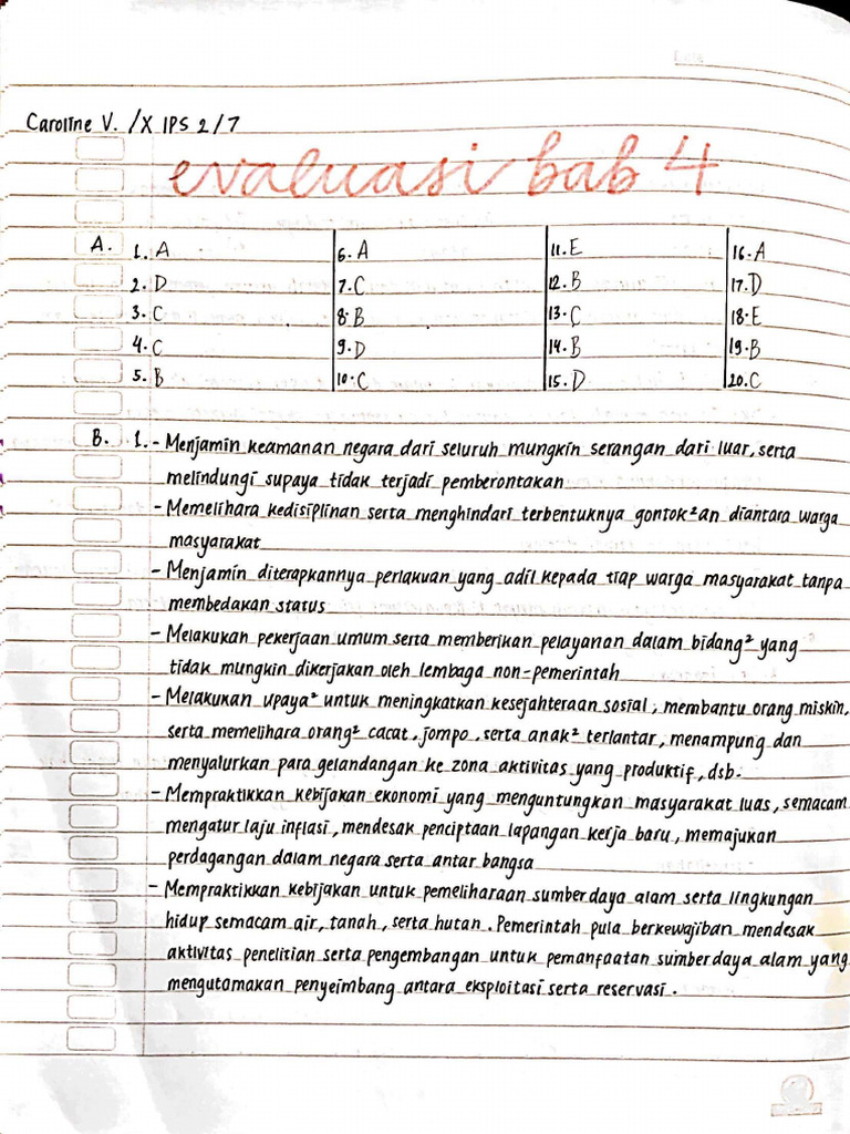 Evaluasi Bab 4 | PDF