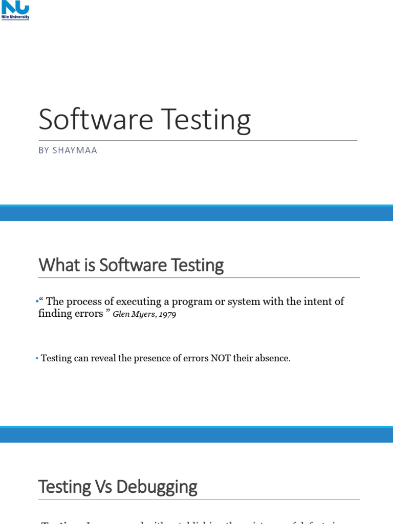 Software Testing - Tutorial | PDF | Software Testing | Personal ... Software Testing - Tutorial | PDF | Software Testing | Personal ...