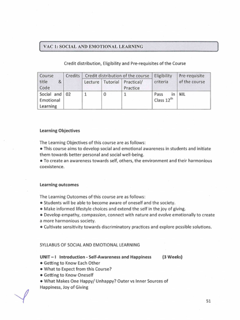 Social and Emotional Learning | PDF
