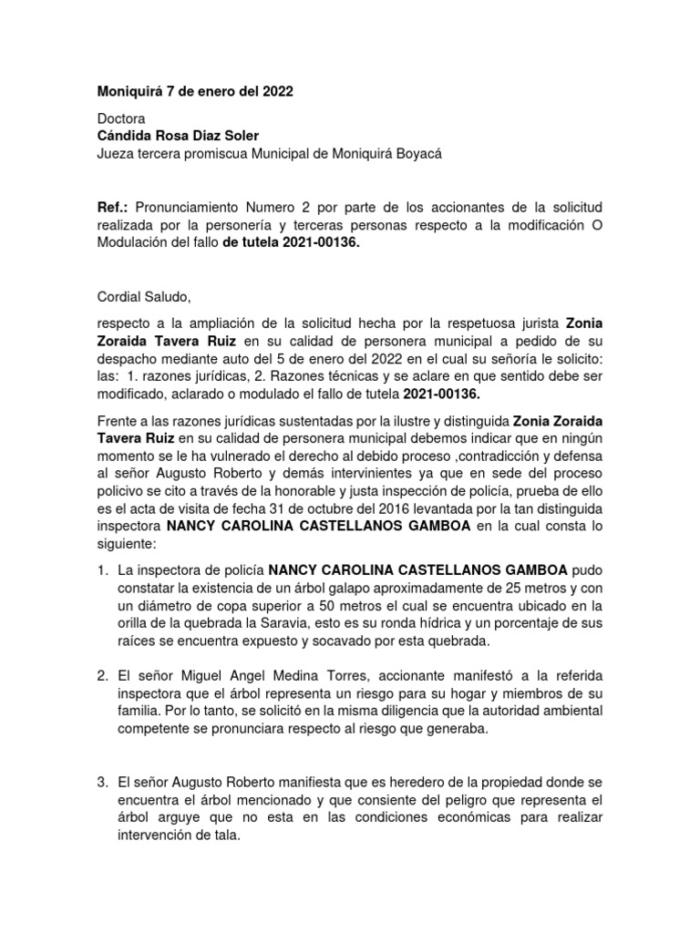Contestacion Requerimiento Juzgado | Descargar gratis PDF | Debido al ... Contestacion Requerimiento Juzgado | Descargar gratis PDF | Debido al ...