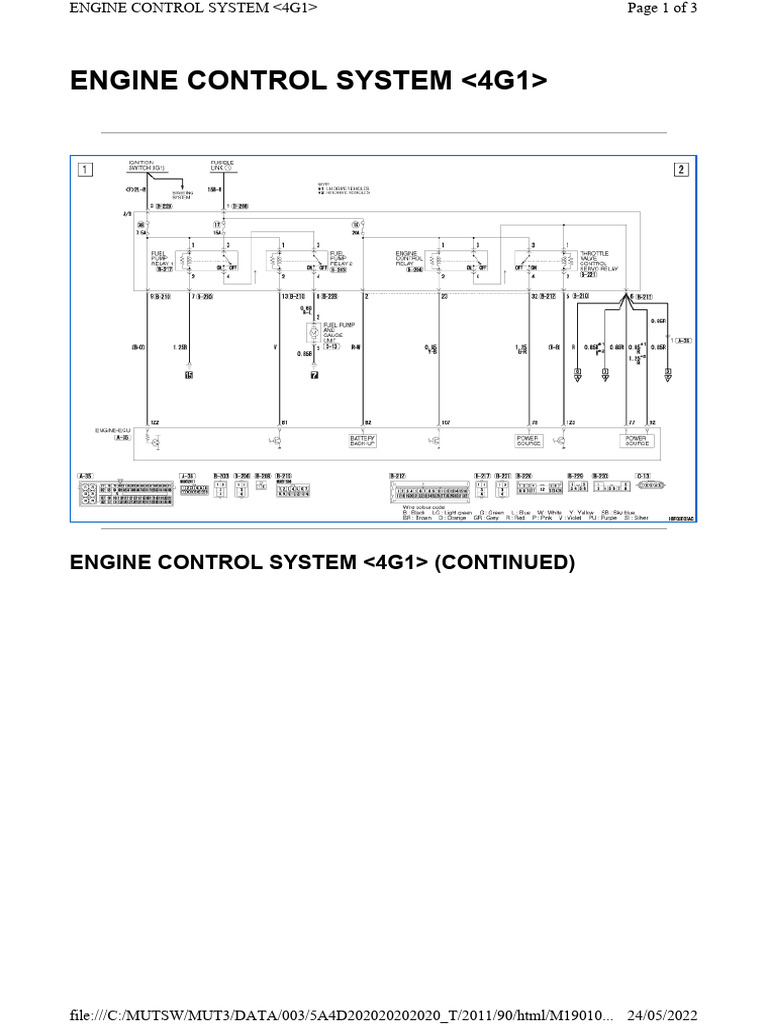 4g15 Engine Ecu 2010 | PDF | Computers