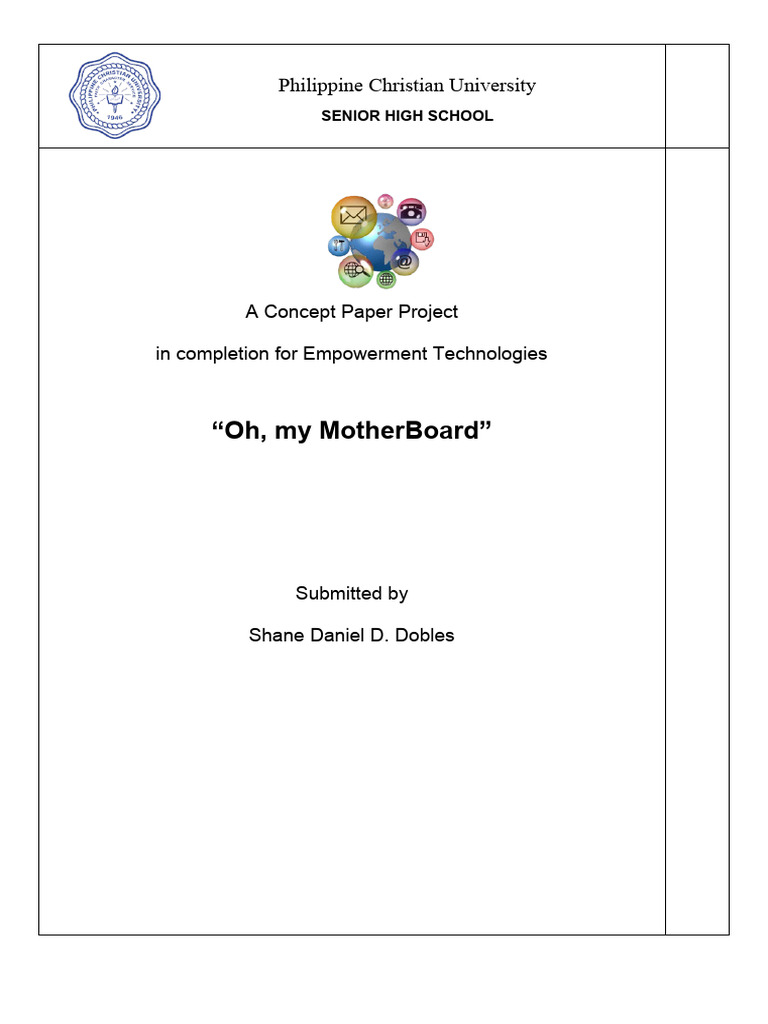 Concept Paper Introduction | PDF | Computing