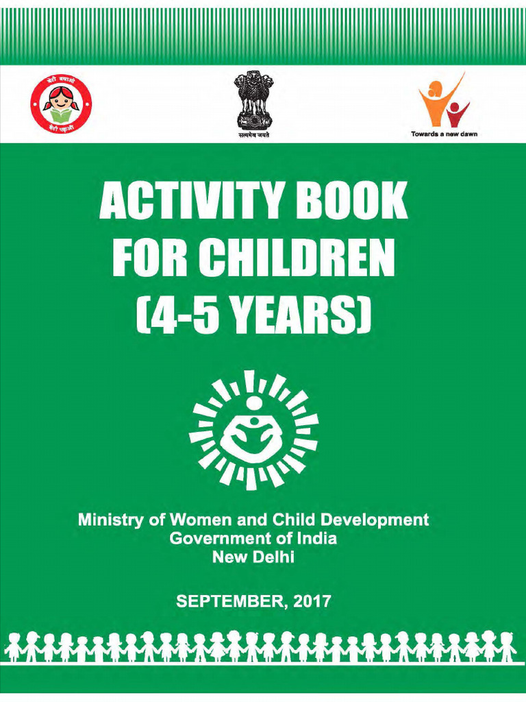Activity Book for 4-5 Year Olds | PDF | Behavioural Sciences | Behavior ...