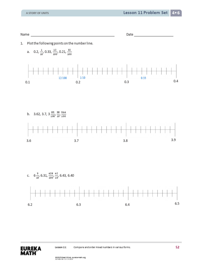g4 - m6 - L11 - Problem - Set | PDF | Division (Mathematics ...