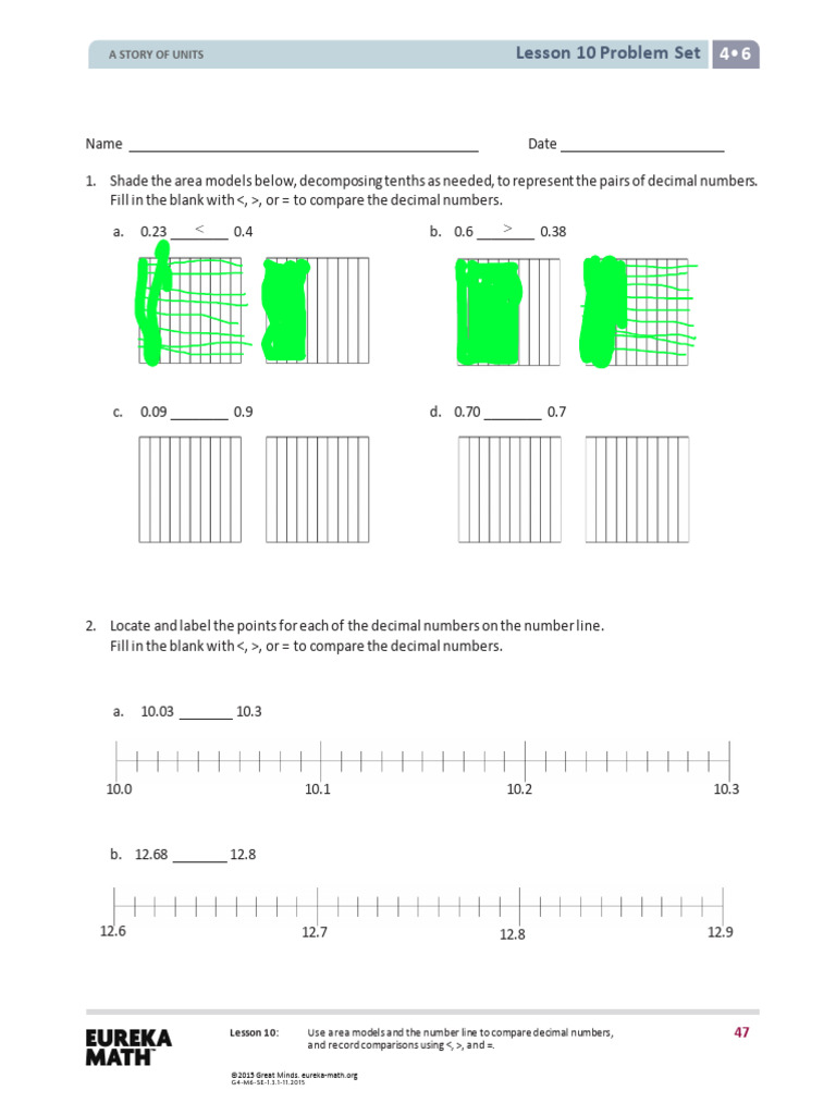 g4 - m6 - L10 - Problem - Set | PDF