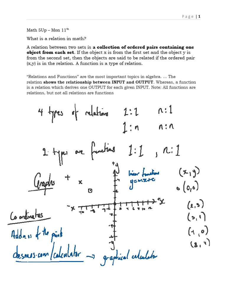 Maths 5up wk4 - Contd | PDF