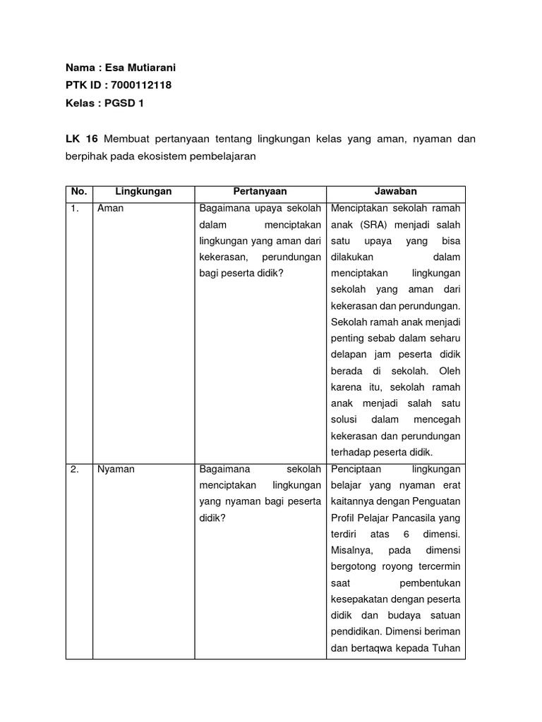 T4 Elaborasi Pemahaman | PDF