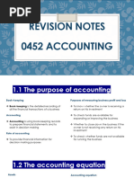 O Level Accounts Notes - All Pages | PDF | Depreciation | Debits And ...