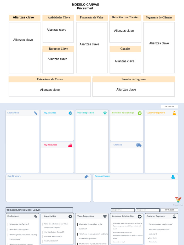 Plantilla Canvas Descargable | PDF