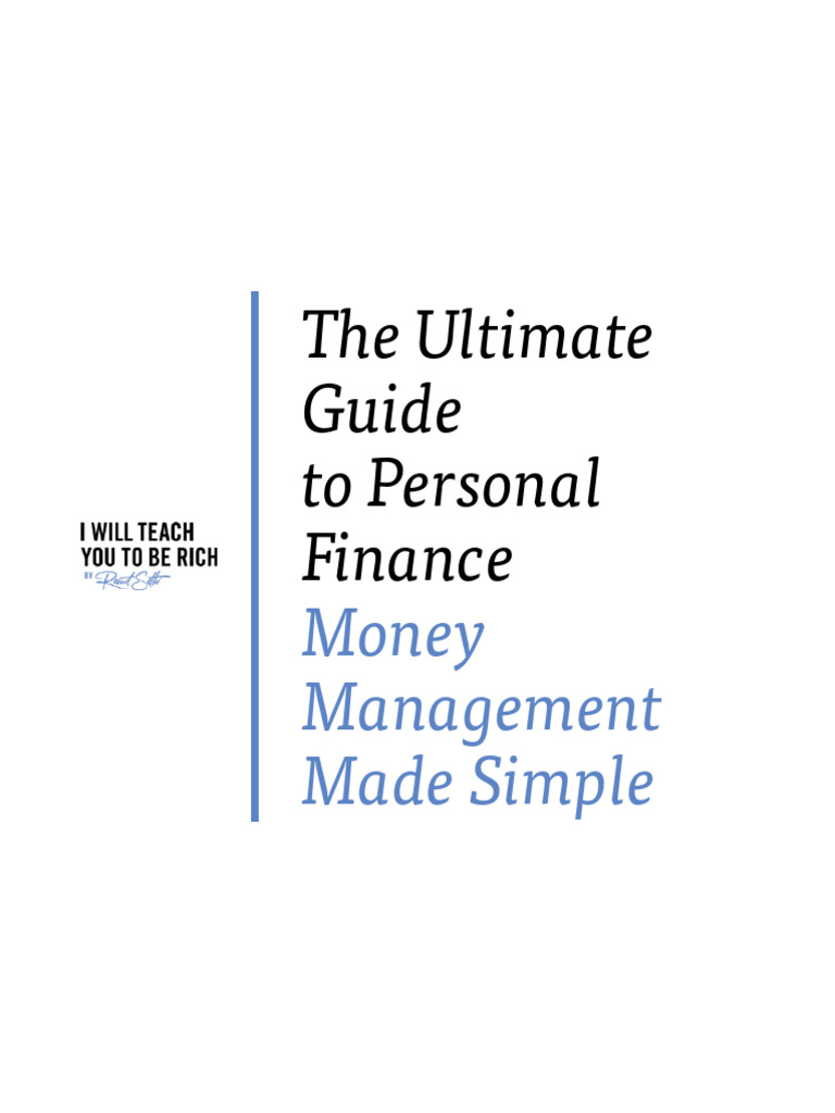Ultimate Guide To Personal Finance | PDF | Investing | Credit Card