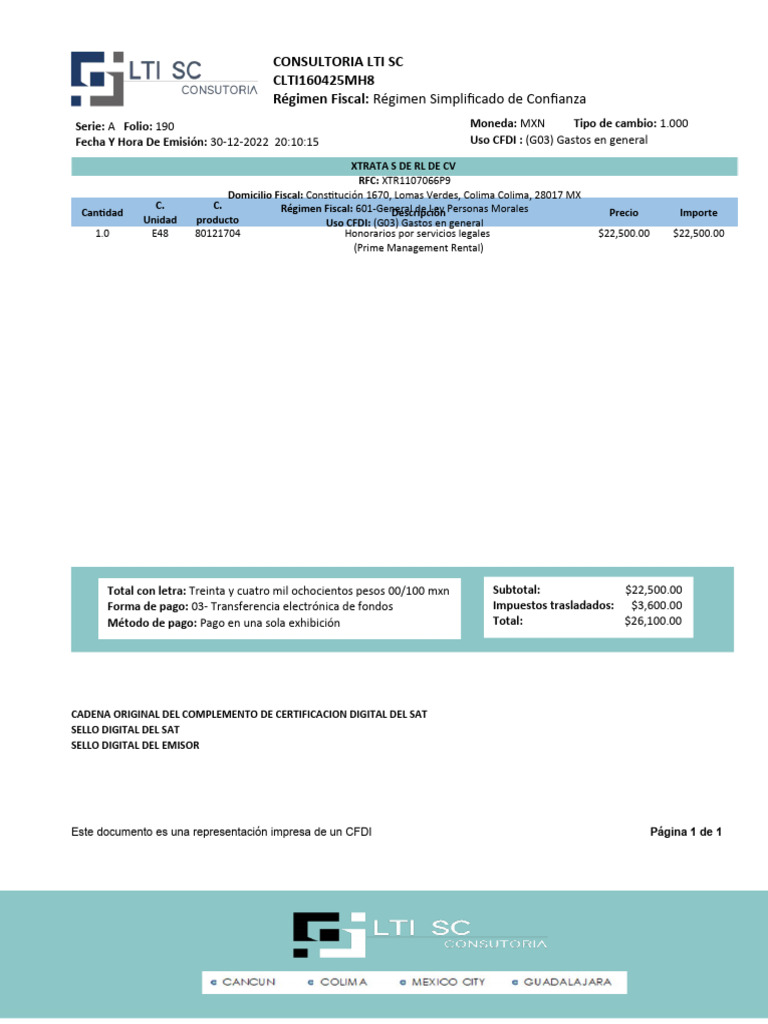 Consultoria LTI LETTERHEAD Full | PDF