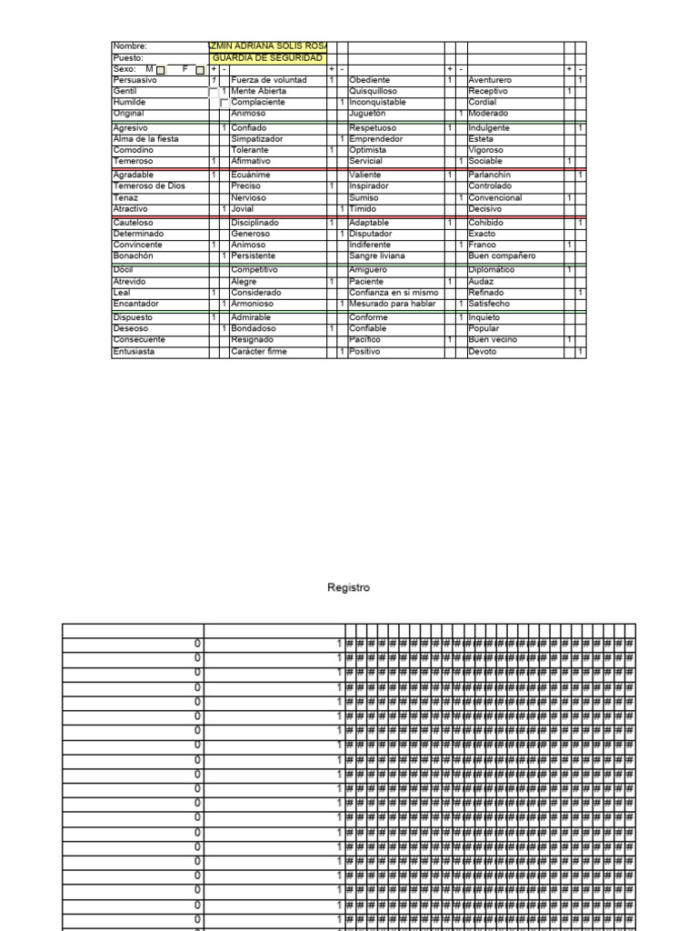 Calificador de Cleaver | PDF