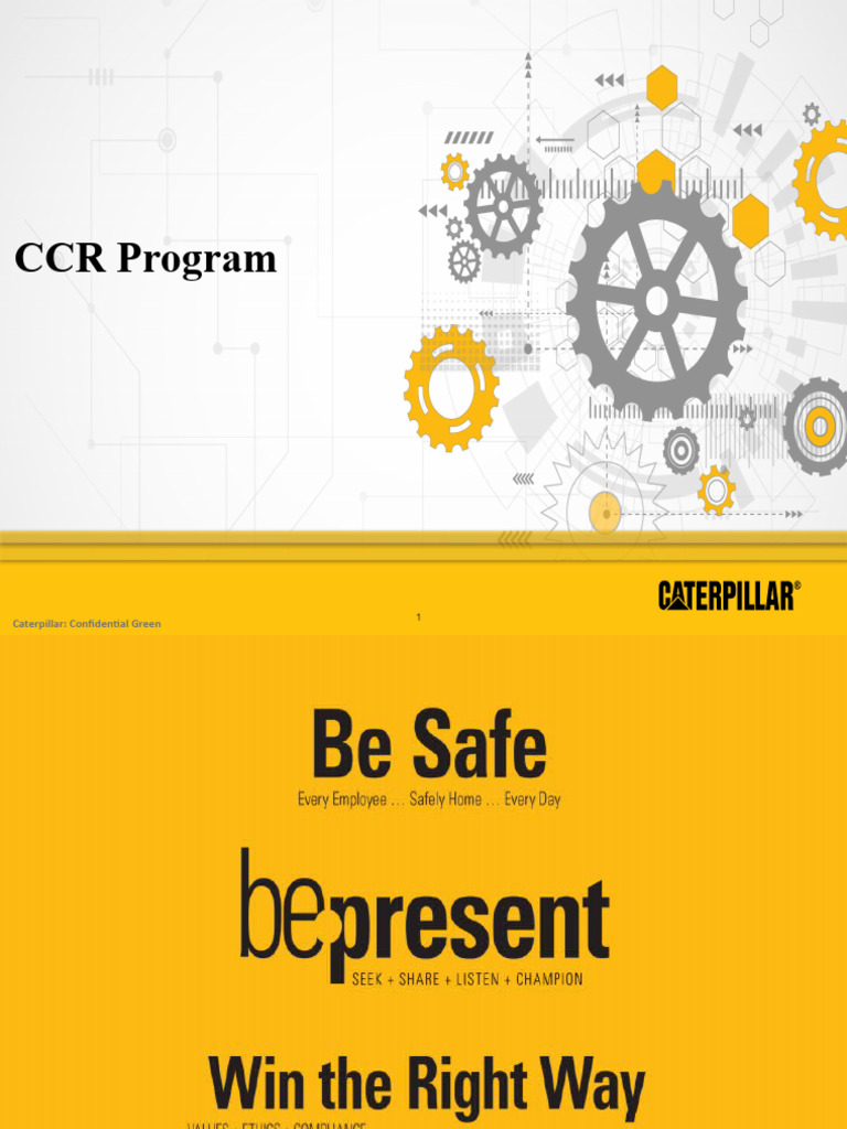 CCR and CPT Dealer Presentation Master Template For World Wide 2019 | PDF