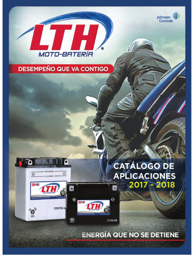 Aplicaciones MOTOBATERIAS LTH 2017 | PDF