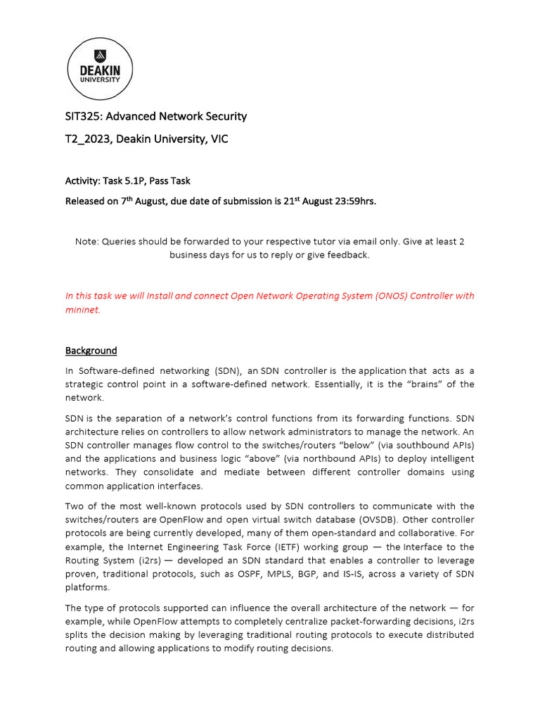 Sit325-5 1P | PDF | Computer Network | Computer Architecture