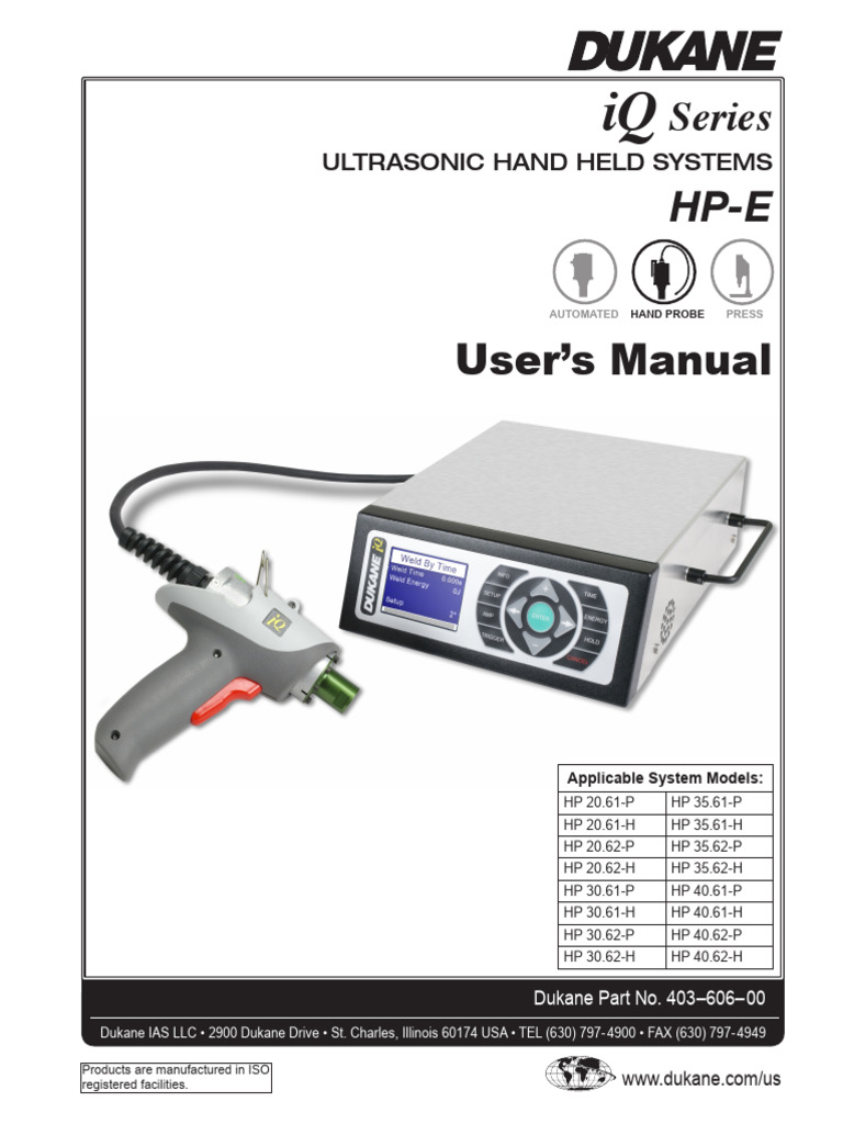 User's Manual: Series Hp-E | PDF | Ac Power Plugs And Sockets | Electrical Connector