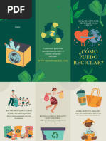 Triptico Basura | PDF | Residuos | Vertedero