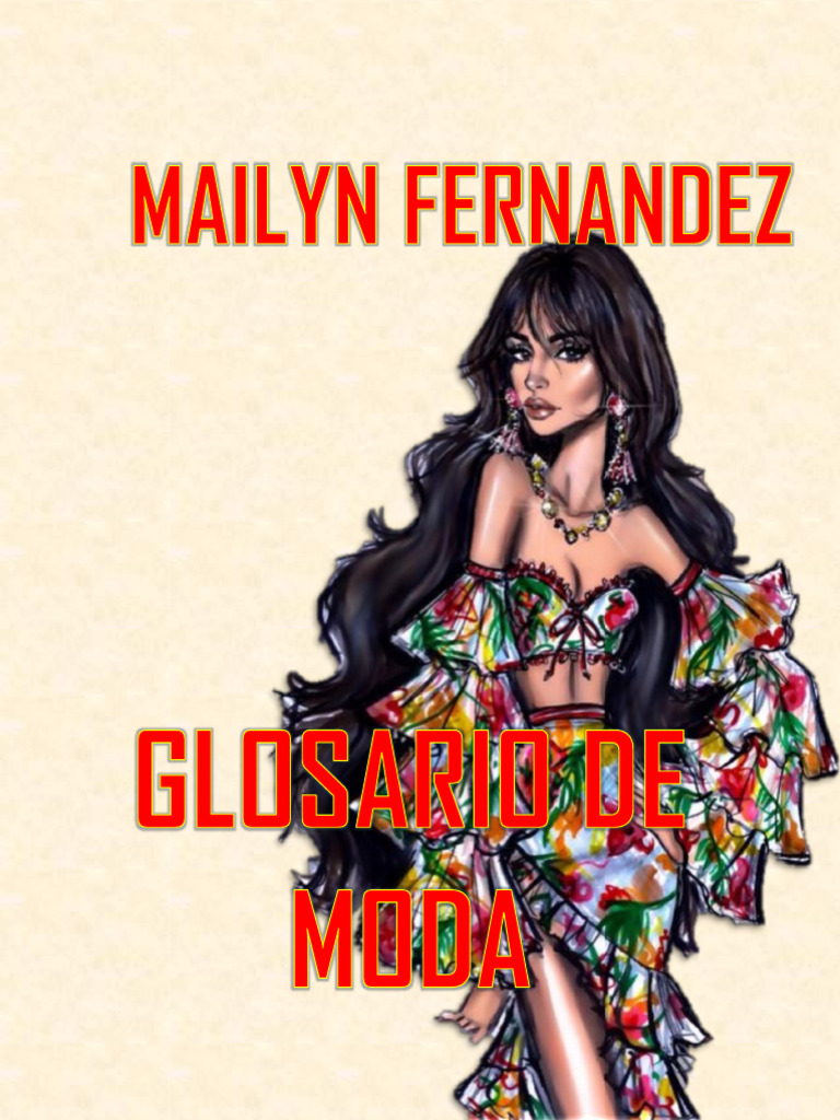 Glosario de Terminos de Moda | PDF | Ropa | Moda
