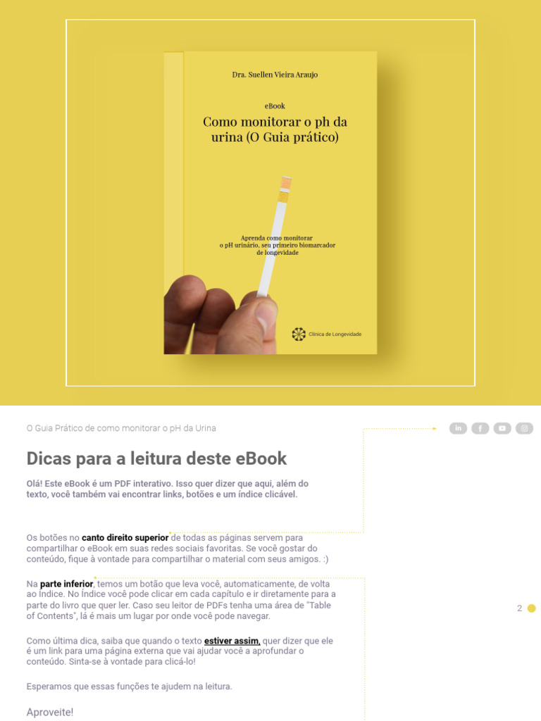 Ebook - Como Monitorar o PH Da Urina Guia Prático | PDF | Ph | Corpo humano