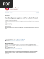 Angle - 1899 - Classification of Malocclusion | PDF