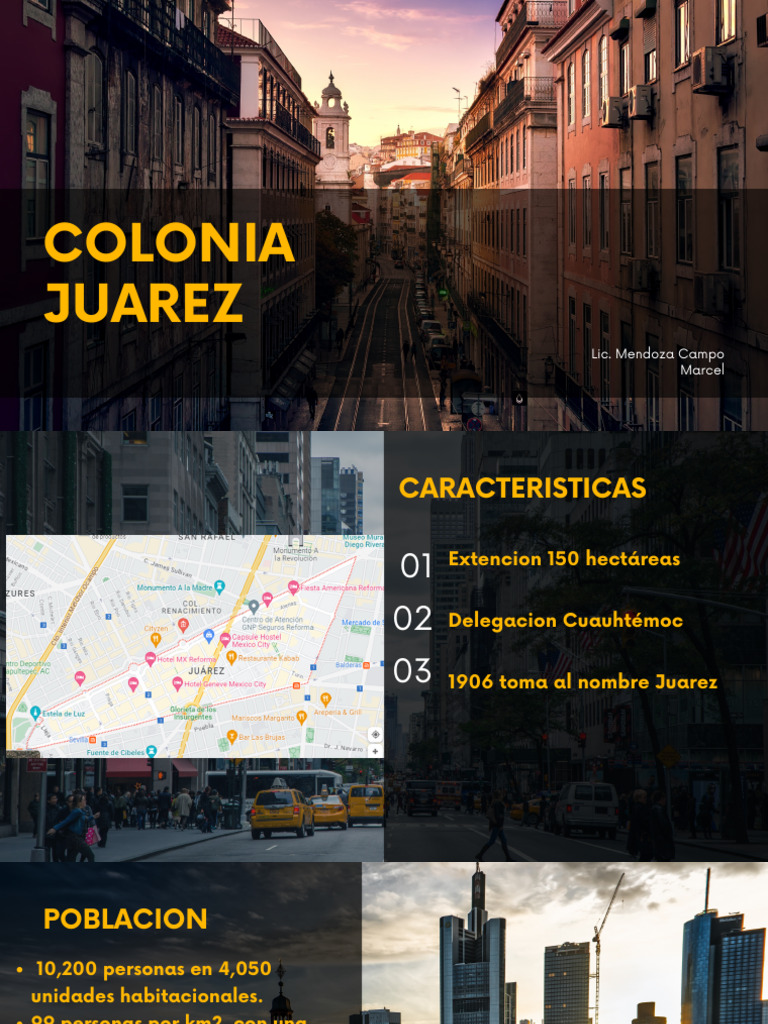 Colonia Juárez: Población y Economía | PDF
